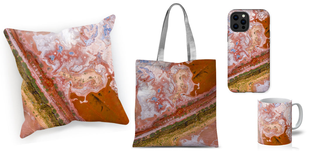 Pilbara Prints | Homewares & Gifts | Custom Printed Pilbara Colours