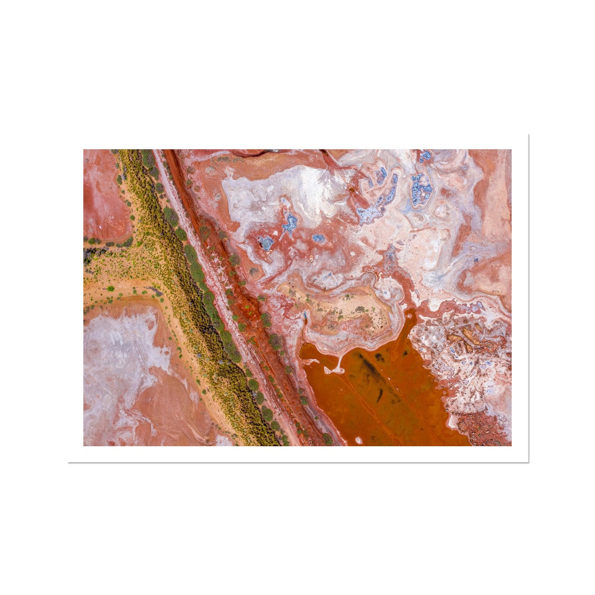 Australia Wall Art | Pilbara, Karratha Mud Flats | Fine Art Print PP29 ...