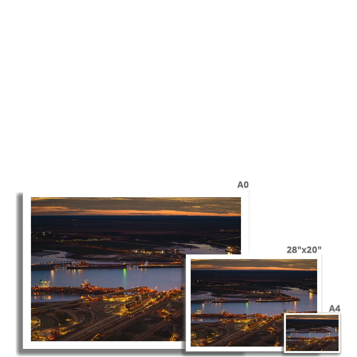 Nelson Point - Port Hedland PP105 Fine Art Print – Pilbara Prints